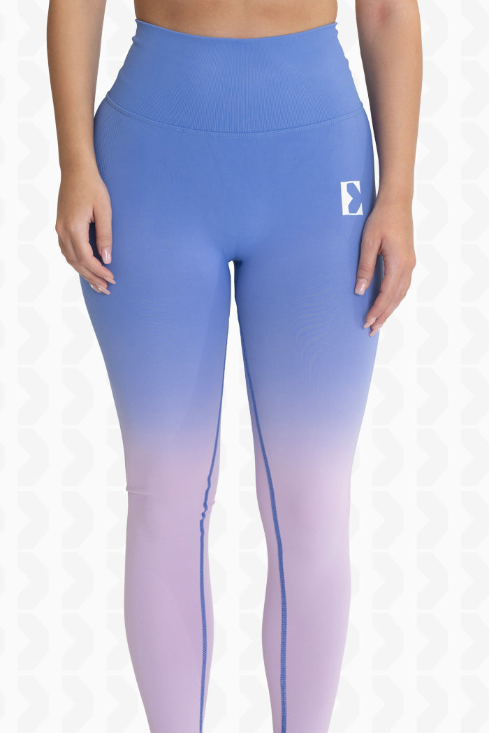 Purple Ombre Legging Scrunchy Stylish Purple Legging Pulse